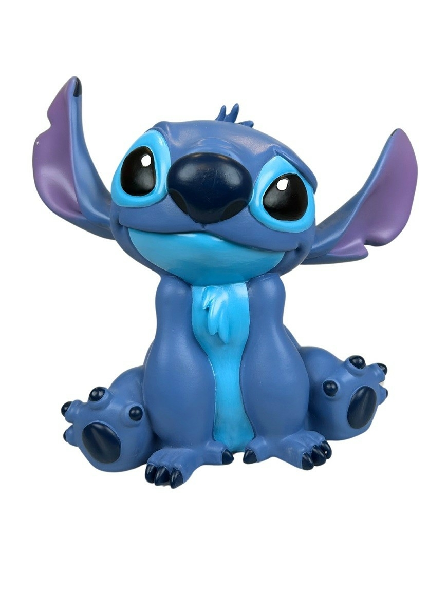Disney Tuinbeeld 3d Stitch zittend 20cm - Tuincentrum GroenRijk Den Bosch