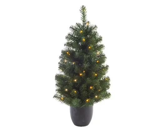 Everlands Imperial boom in pot 90cm-50LED groen/warm wit - Tuincentrum ...